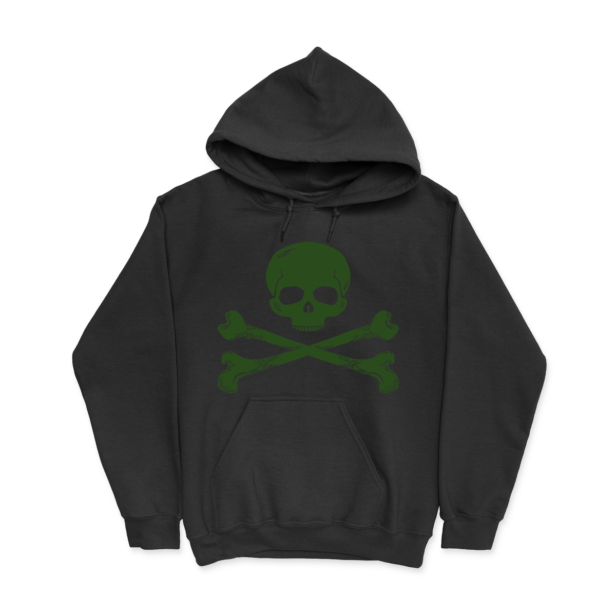 Forever Serve | Jolly Roger Green Heavy Blend Hoodie | Mens | 18500 ...