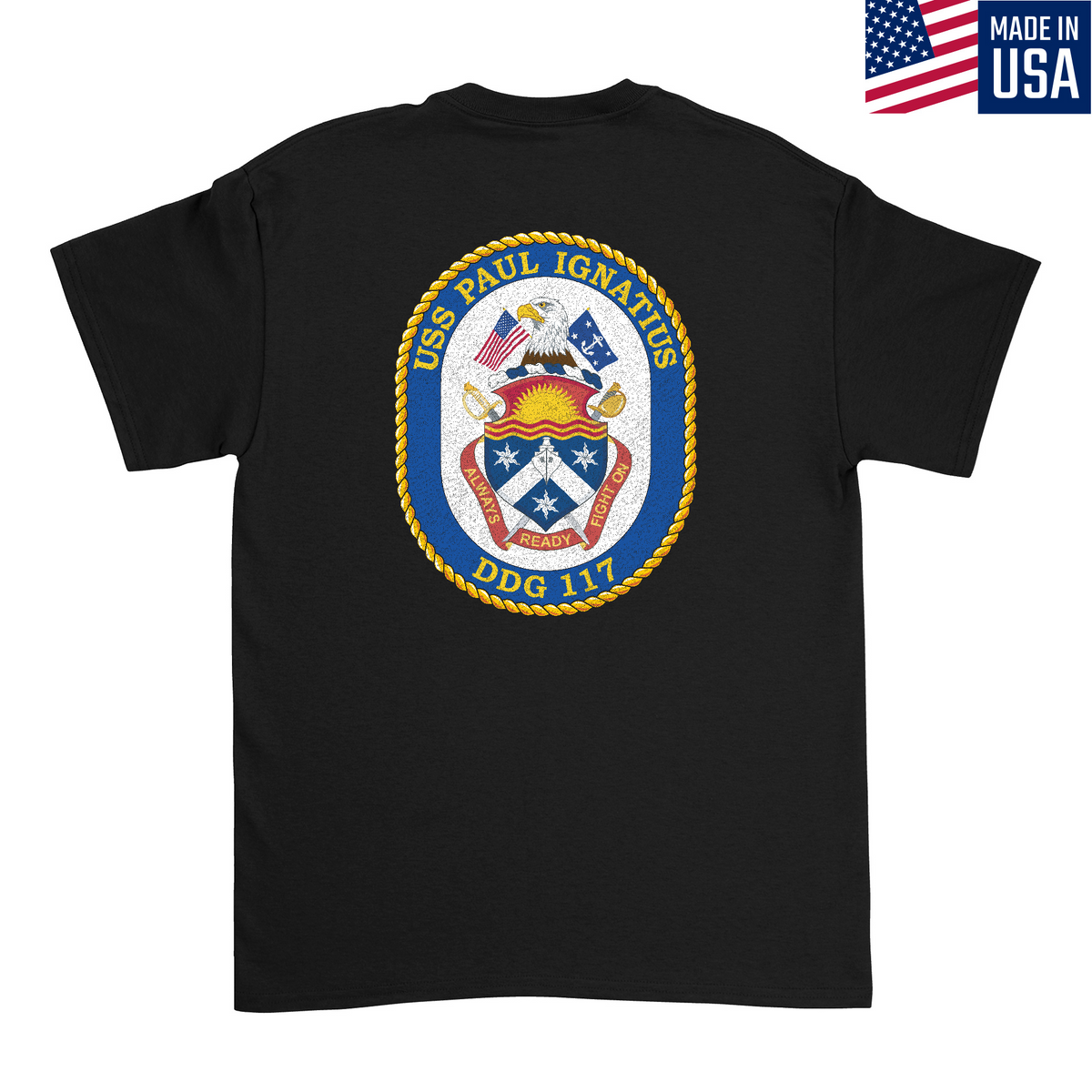 United States Navy Licensed Apparel | USS Paul Ignatius DDG 117 Fine ...